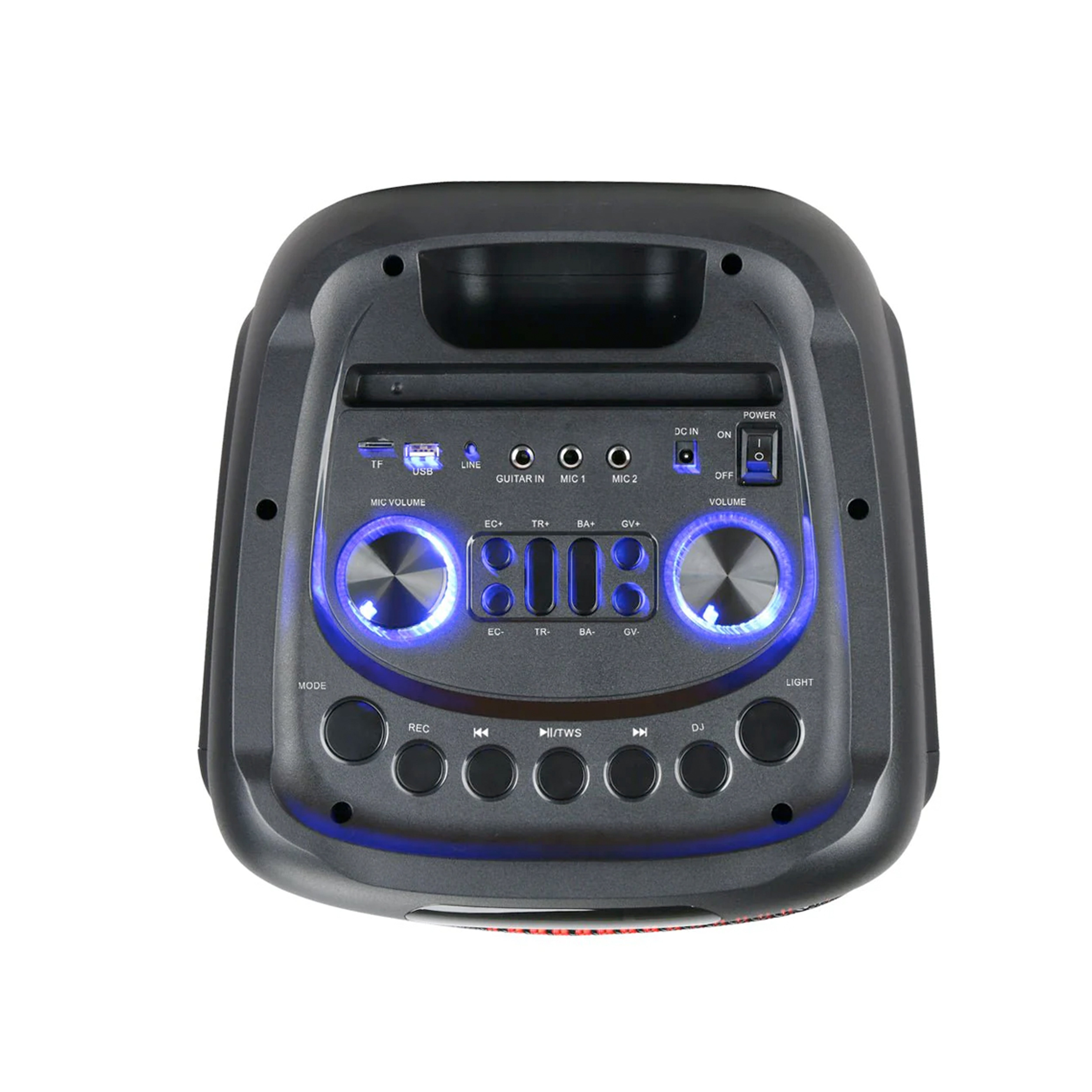 Bocina recargable bluetooth 2x8" Daewoo PARTY DW-2000 - Selectsound.com.mx